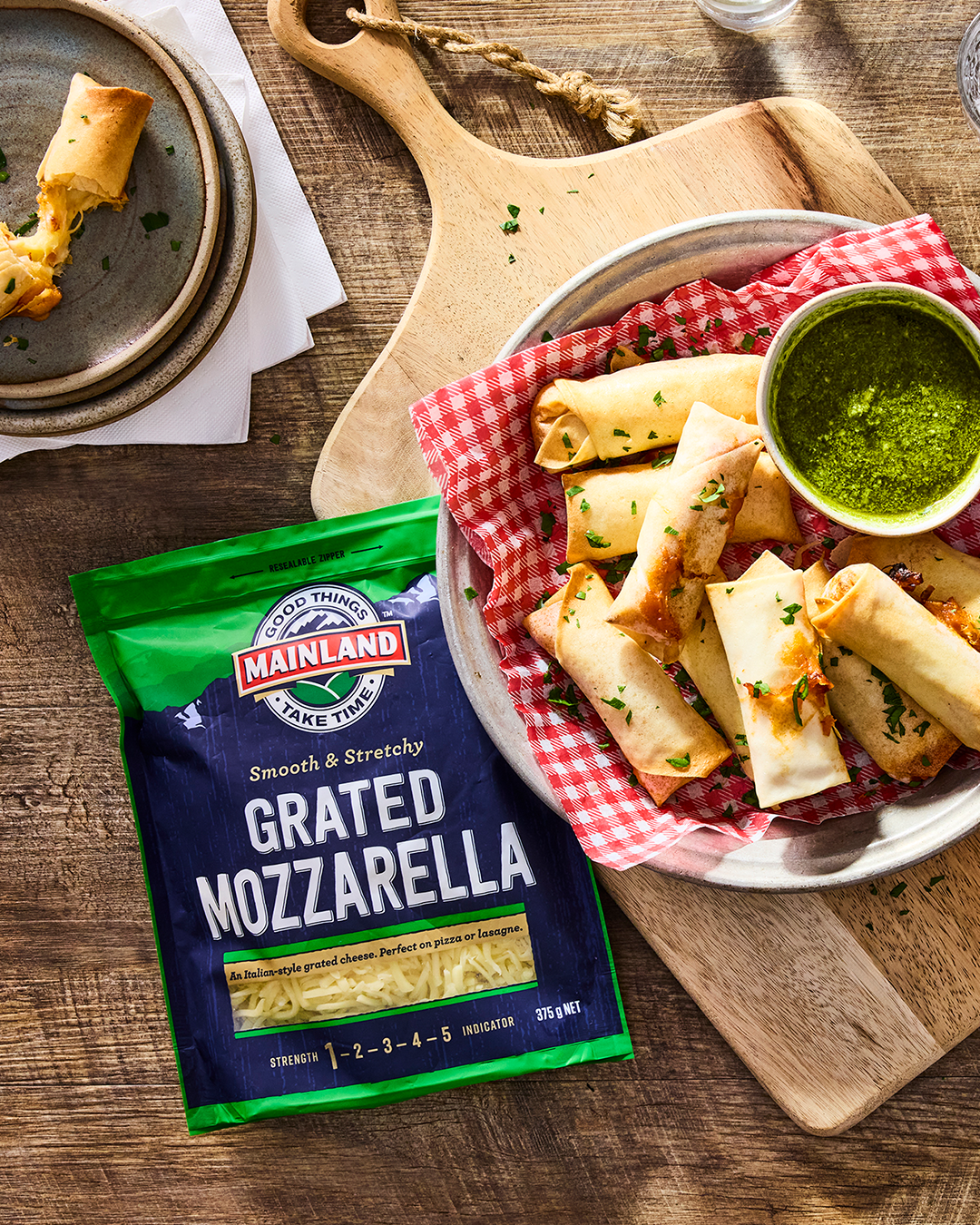 Mainland Pizza Spring Rolls